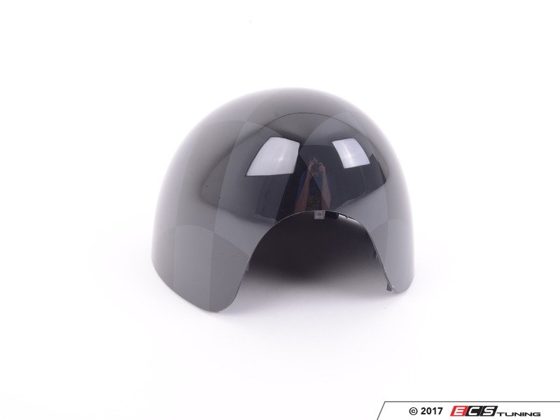 Genuine MINI - 51142348088 - Mirror Cap Checkered Black / Gray - Right ...