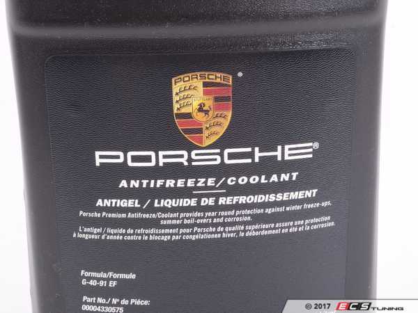 Genuine Porsche - 00004330575 - Coolant Anti-Freeze - One Gallon