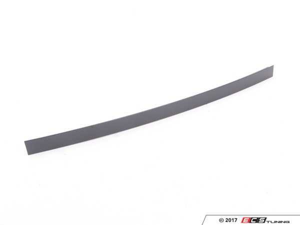 Genuine BMW - 51337136959 - Window Guide Web Cover - Left, Black (51-33 ...