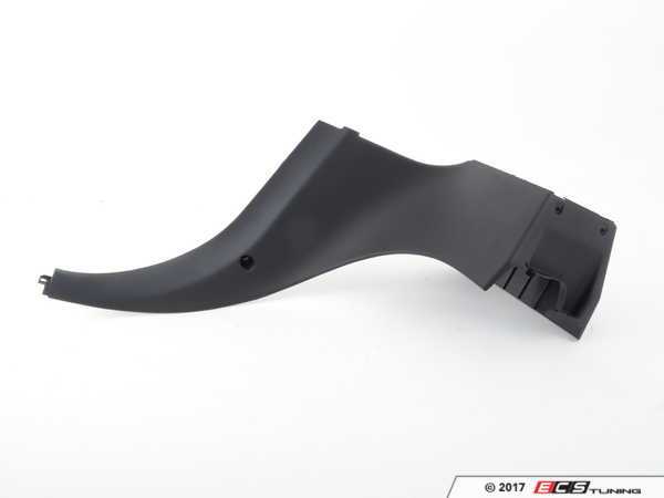 Genuine BMW - 51438407208 - Right Rear Kick Panel - Black (51-43-8-407-208)