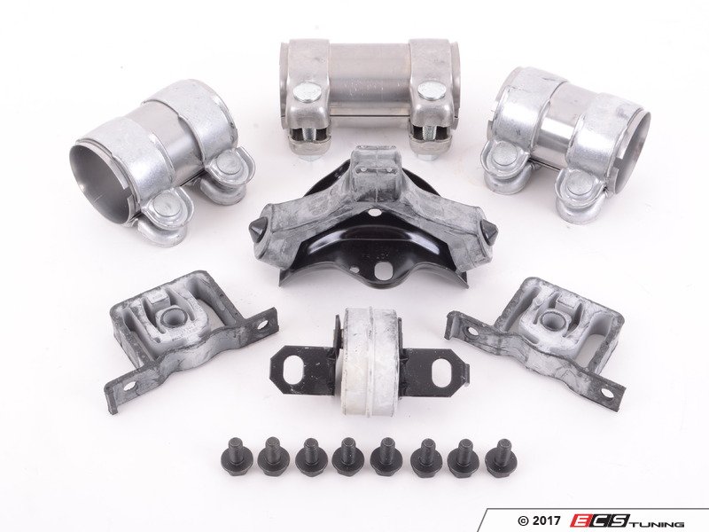 Genuine Volkswagen Audi - 1J5253609AQKT2 - Exhaust Installation Kit ...