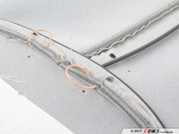 Genuine Volkswagen Audi - 3C0881405QZGS - SEAT COVER (3C0 881 405 Q ZGS)