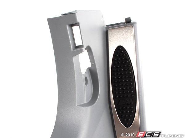 Genuine BMW - 51437894565 - Retrofit M3 Aluminum Foot Rest - Gray - (NO ...