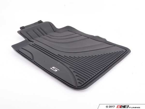 Genuine BMW - 51472414218 - Front rubber floor mats - Black (51-47-2 ...