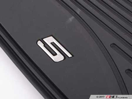 Genuine BMW - 51472414218 - Front rubber floor mats - Black (51-47-2 ...