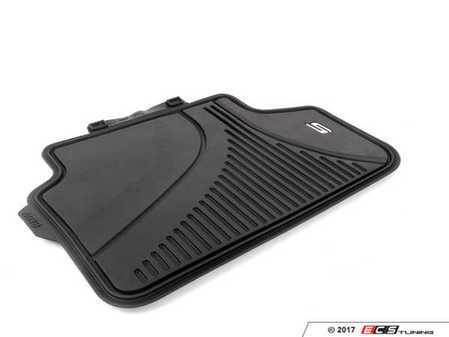 Genuine BMW - 51472414219 - Rear rubber floor mats - Black (51-47-2-414 ...
