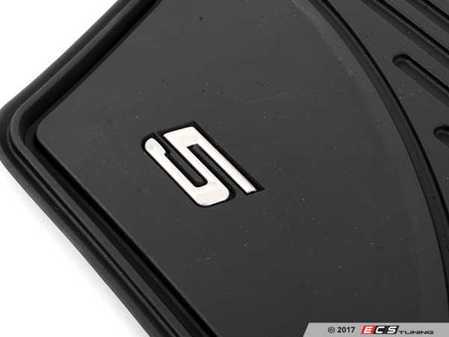 Genuine BMW - 51472414219 - Rear rubber floor mats - Black (51-47-2-414 ...