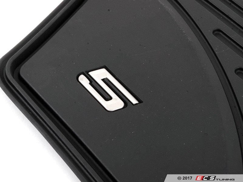 Genuine BMW - 51472414219 - Rear rubber floor mats - Black (51-47-2-414 ...