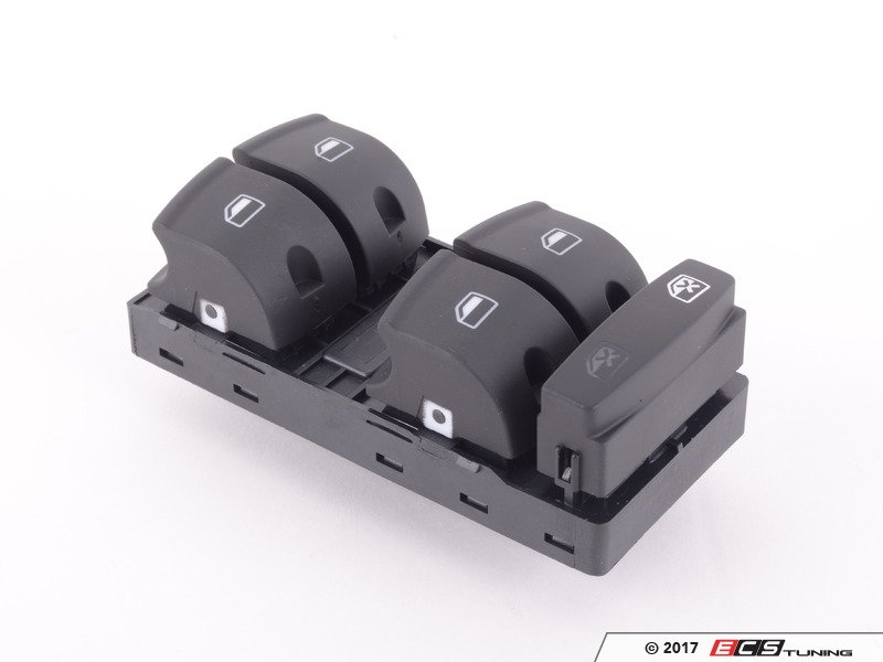 URO - 4F0959851F5PR - Power Window Switch Assembly - Sabre (Black)