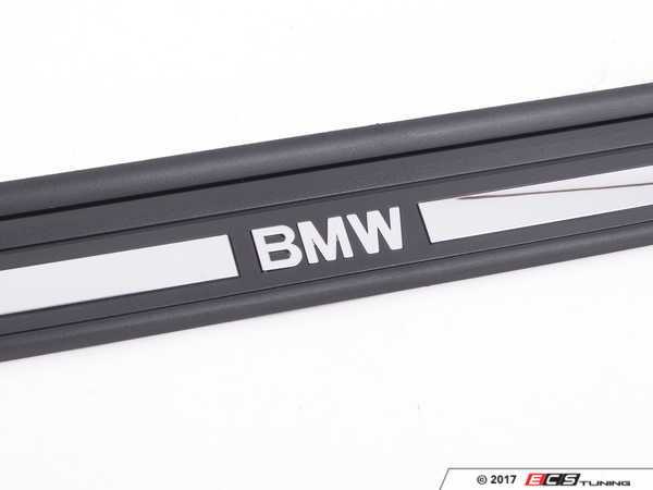 Genuine BMW - 51477180741 - Door Sill Cover - Left (51-47-7-180-741)