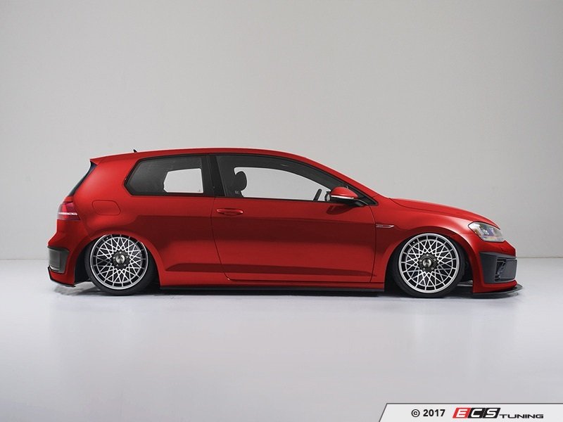 ECS - 010011ECS01RB - MK7 Golf R400 Style - Rear Bumper Cover Kit - (NO ...