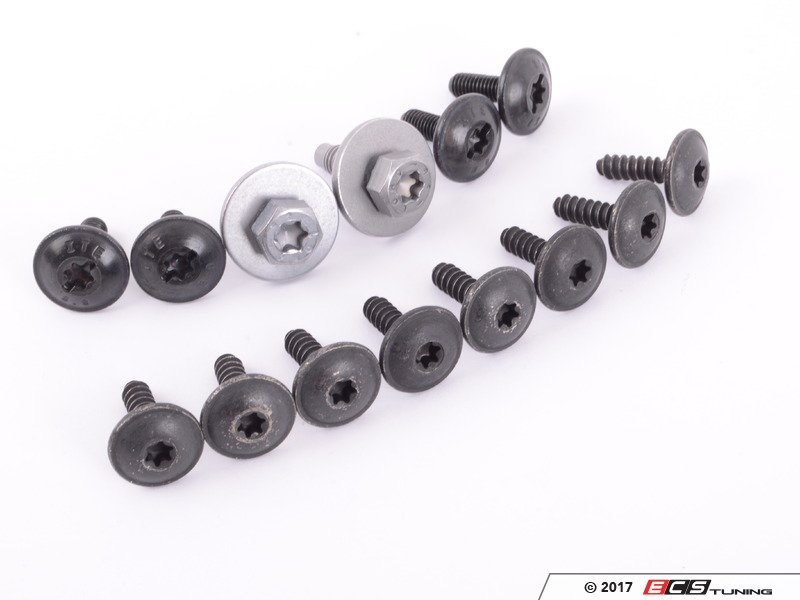 Assembled By ECS - n90785002kt - Front Belly Pan Installation Hardware Kit