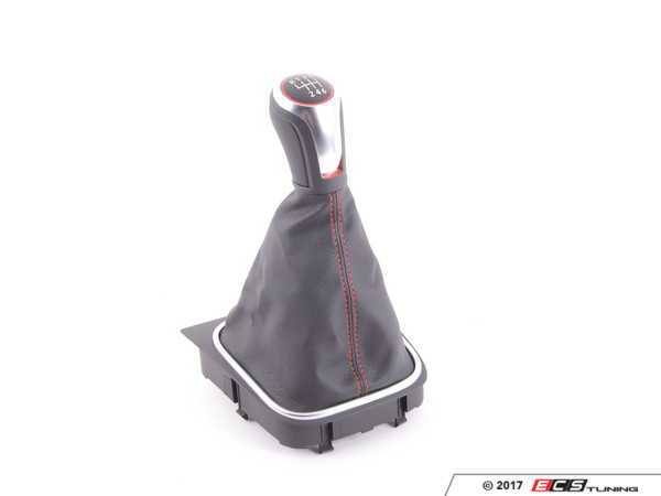 Genuine Volkswagen Audi - 5K0711113GXPR - Shift Knob With Boot - Black ...