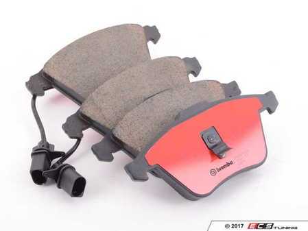 Brembo - 1K0698151B - Premium Ceramic OE Equivalent Pad - Front