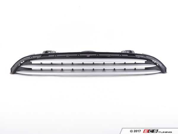 Genuine MINI - 51137335527 - Brushed Silver Slat Grille (51-13-7-335-527)