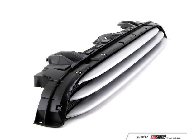 Genuine MINI - 51137335527 - Brushed Silver Slat Grille (51-13-7-335-527)