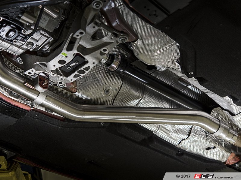 ECS - 021616ecs01KT - B9 T304 Stainless Steel 3.0" Downpipe
