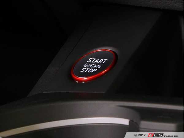 Genuine Volkswagen Audi - 8W1905217E - Start/Stop Switch - Black/Red ...