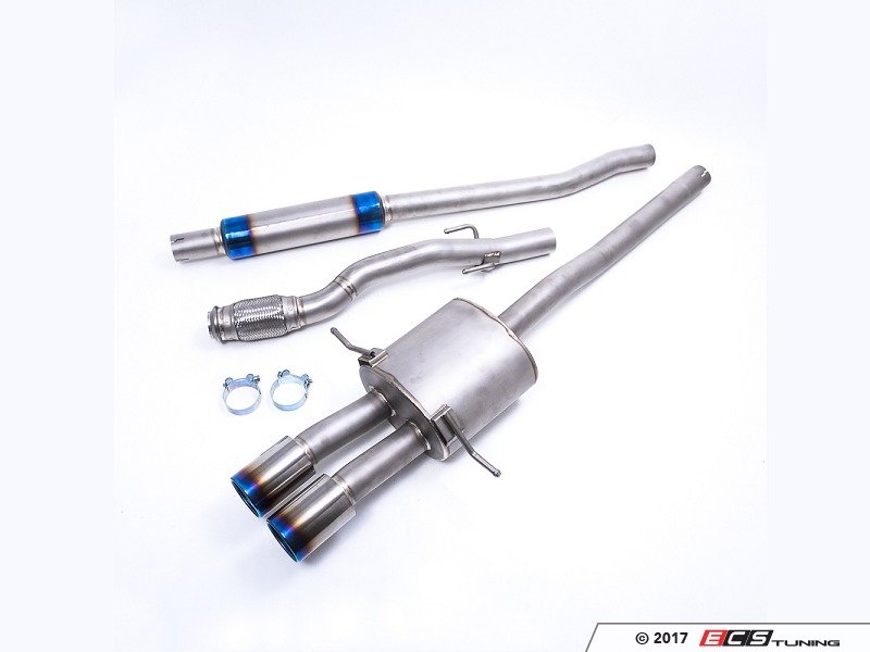 Agency Power - AP-MI-NI-02 - Agency Power Titanium Catback Exhaust MINI ...