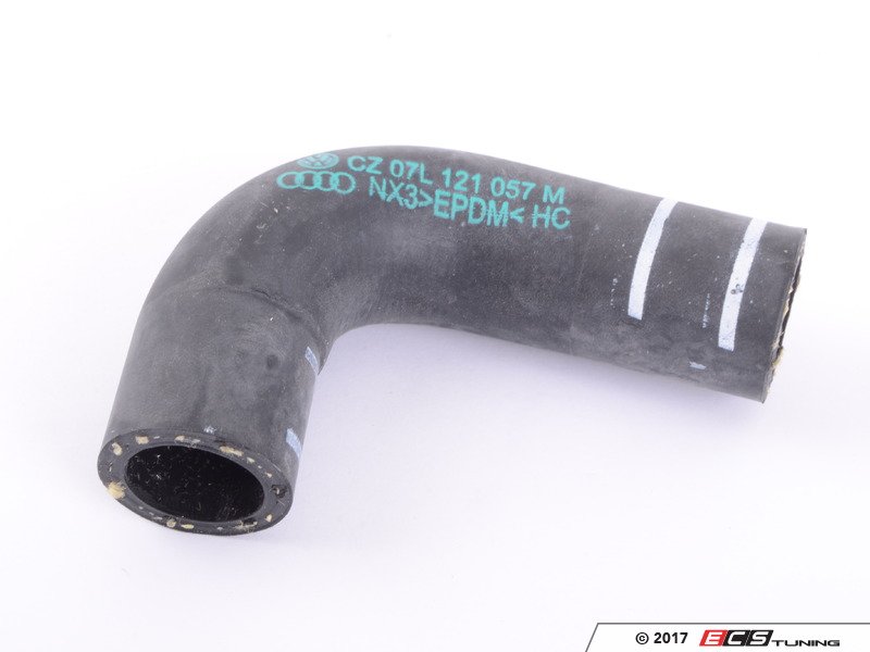 Genuine Volkswagen Audi - 07L121057M - coolant supply hose (07L 121 057 M)