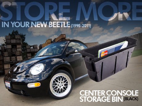 ECS News - Volkswagen New Beetle Center Console Storage Bin