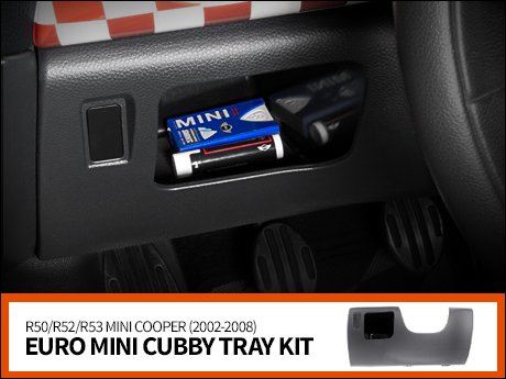 ECS News - Euro MINI Cubby Tray Kit - R50/R52/R53