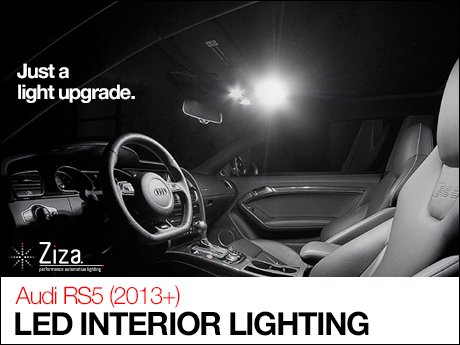 ECS News - Audi RS5 Ziza Interior LED Lighting Kits