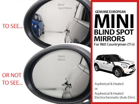 ECS News - R60 MINI Countryman Blind Spot Mirrors