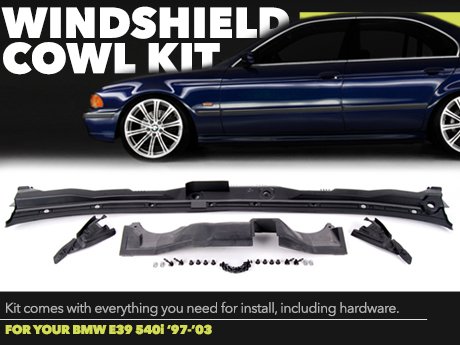 ECS News - BMW E39 540i Windshield Cowl Kits