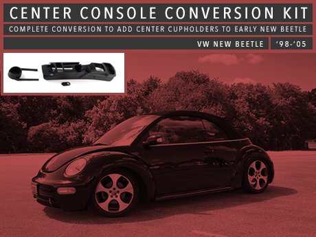 ECS News - VW New Beetle Center Console Conversion Kit