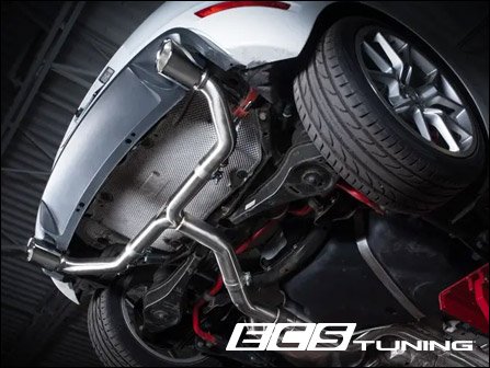 ECS News - ECS MK6 GTI Valved and Non-Valved Exhaust Systems