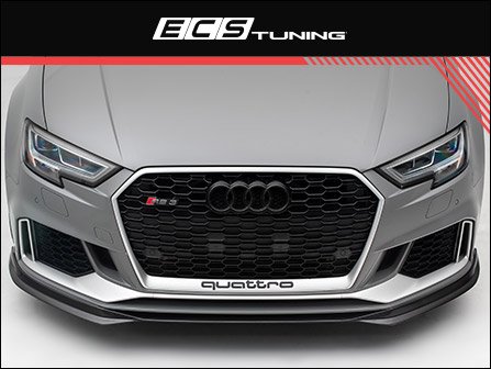 ECS News - ECS Audi 8V RS3 Carbon Fiber Front Lip