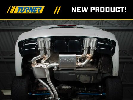 ECS News - New E46 M3 Turner Valved Catback Exhaust