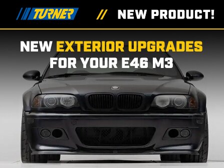 ECS News - New Turner E46 M3 Exterior Upgrades