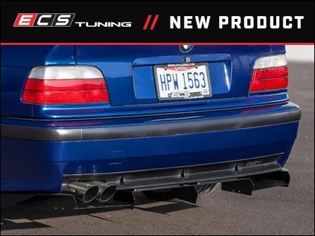 ECS News - New E36 M3 Street Flow Rear Diffuser