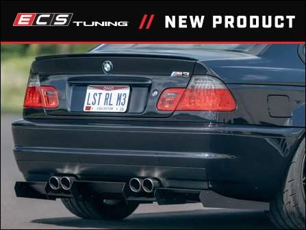 ECS News - New E46 M3 Street Flow Rear Diffuser