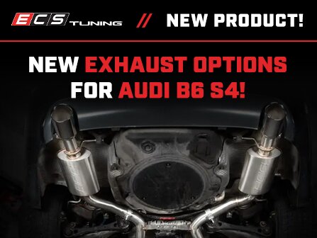 ECS News - New ECS B6 S4 Catback Exhaust