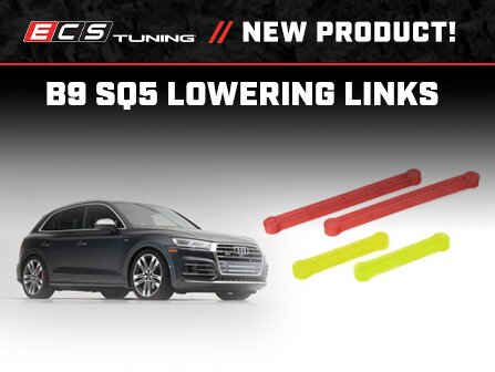 ECS News - New ECS B9 SQ5 Lowering Links
