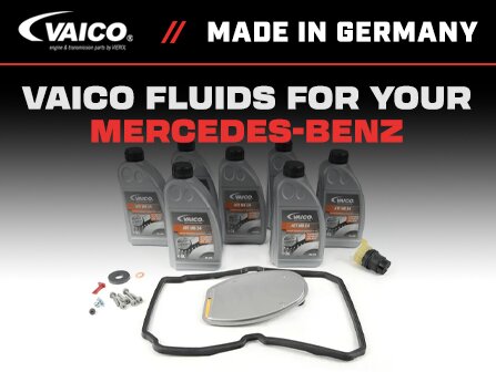 ECS News - Made In Germany - Vaico Fluids For Your Mercedes-Benz
