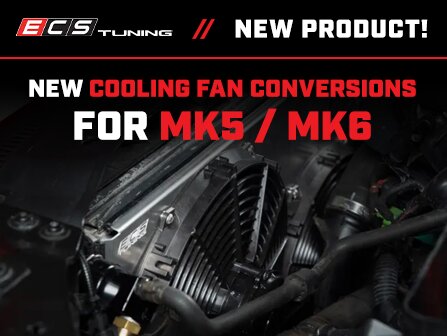ECS News - New ECS MK5 / MK6 High Flow Cooling Fan Conversion Kit