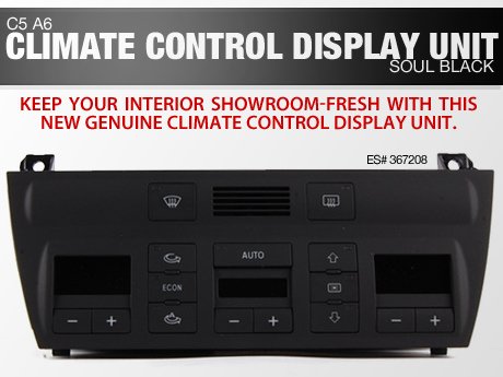 ECS News - Audi C5 A6 Climate Control Display Unit