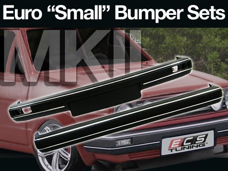 ECS News - VW MKII European "Small" Bumper Set