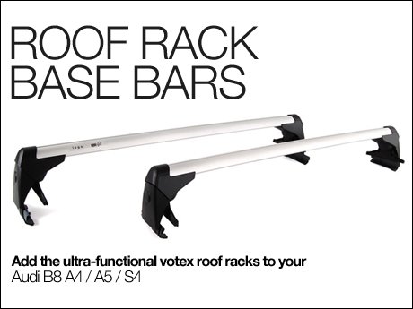 ECS News - Audi B8 Roof Rack Base Bars