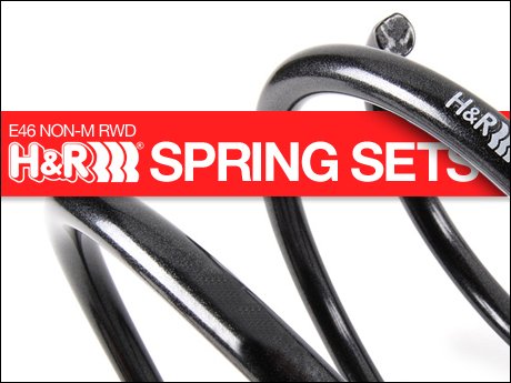 ECS News - BMW E46 Non-M RWD H&R Spring Sets
